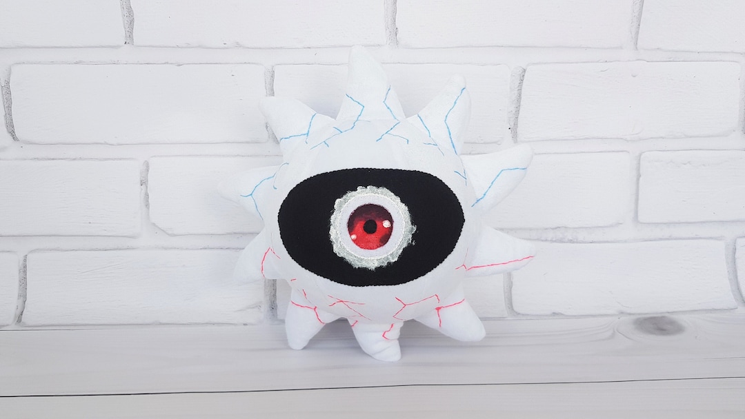 Custom Plush Toy Inspired by Kirby Void Termina, Embroidered Veins ...