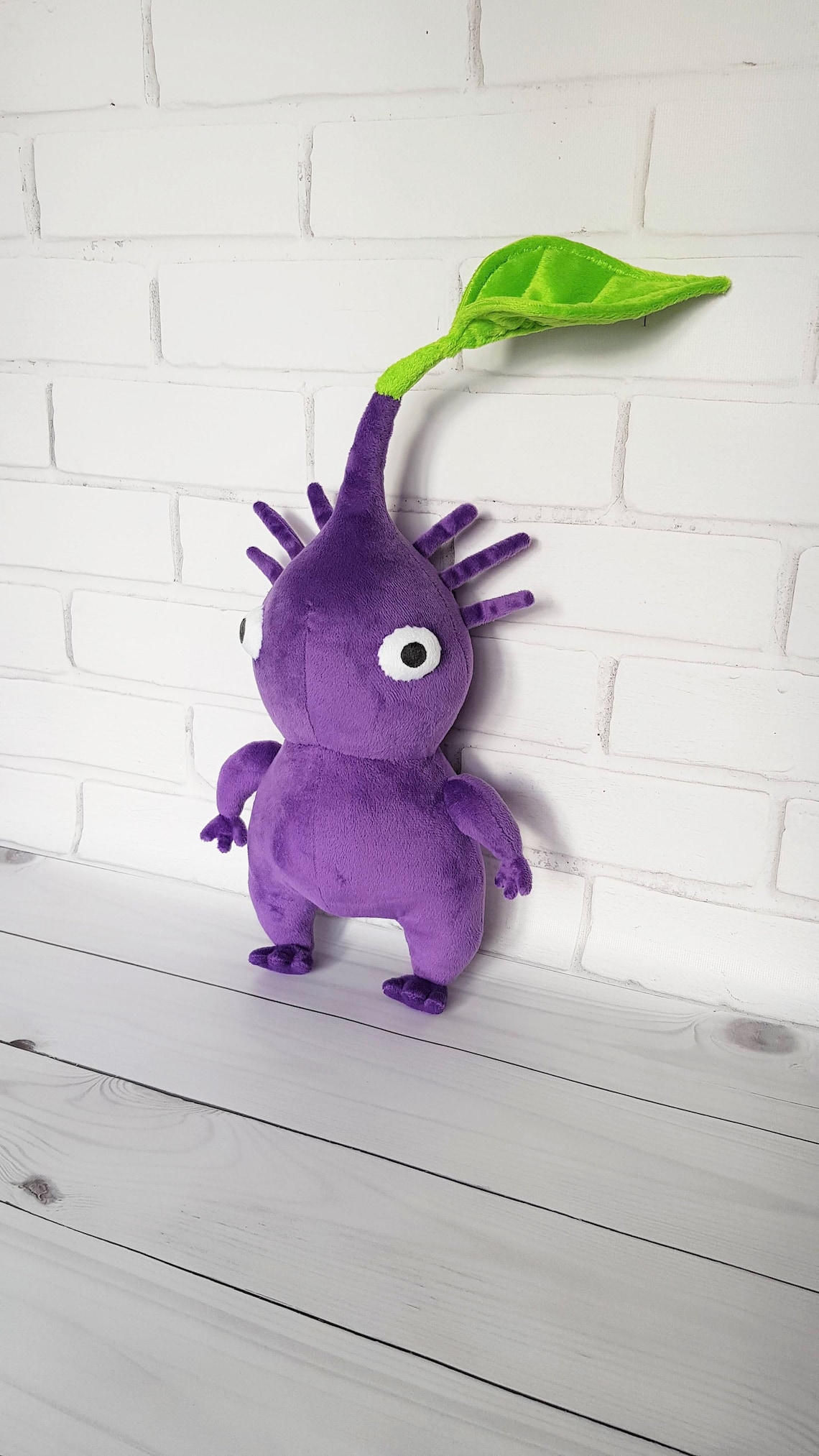 Custom Plush Toy Inspired by Purple Pikmin Toy Made From - Etsy