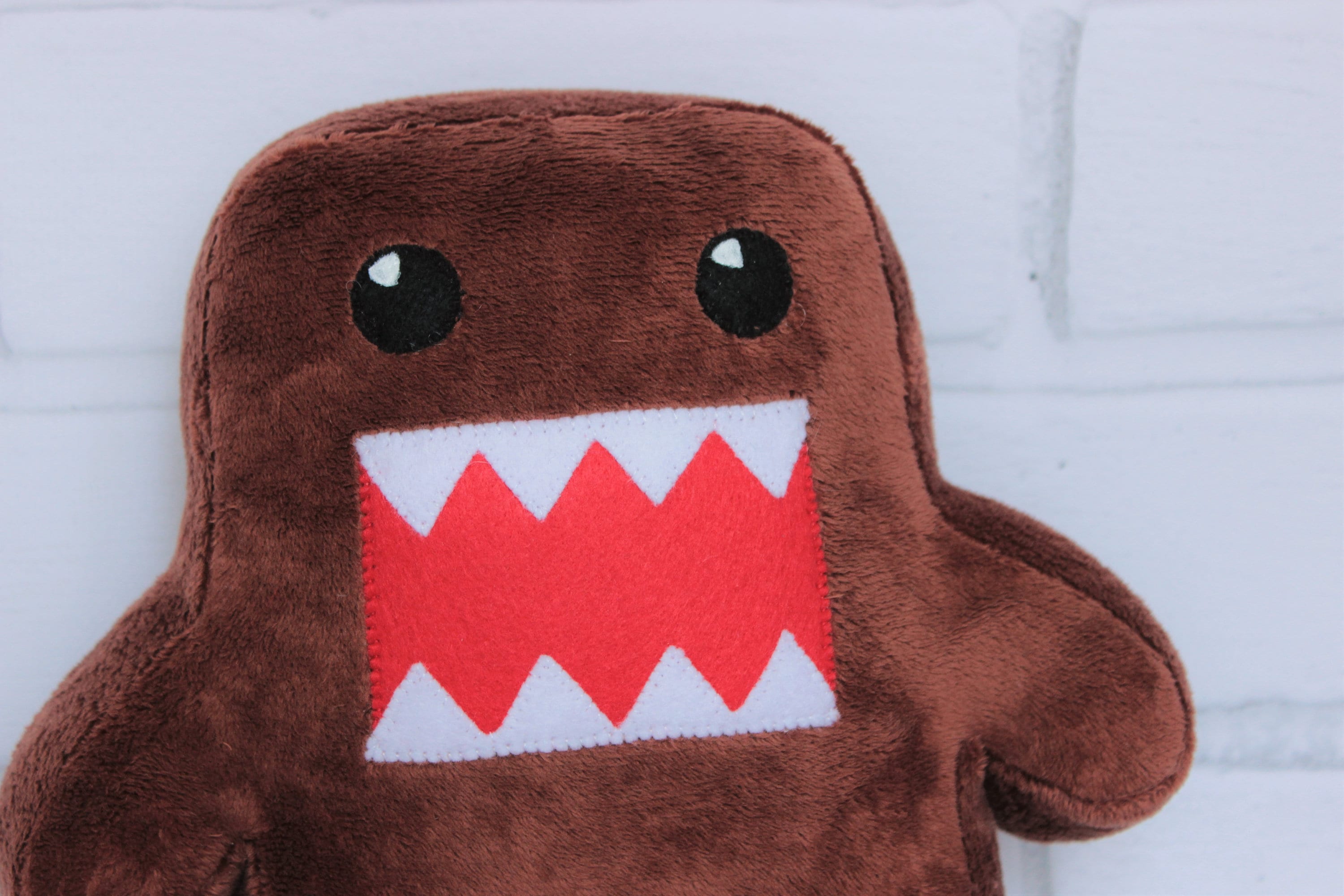 Custom Plush Toy Domo Kun Inspired by Domo-kun 20cm Domo-kun | Etsy