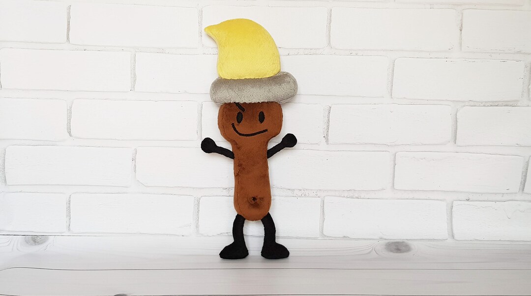 Custom Plush Toy Inspired by Paintbrush From Inanimate - Etsy