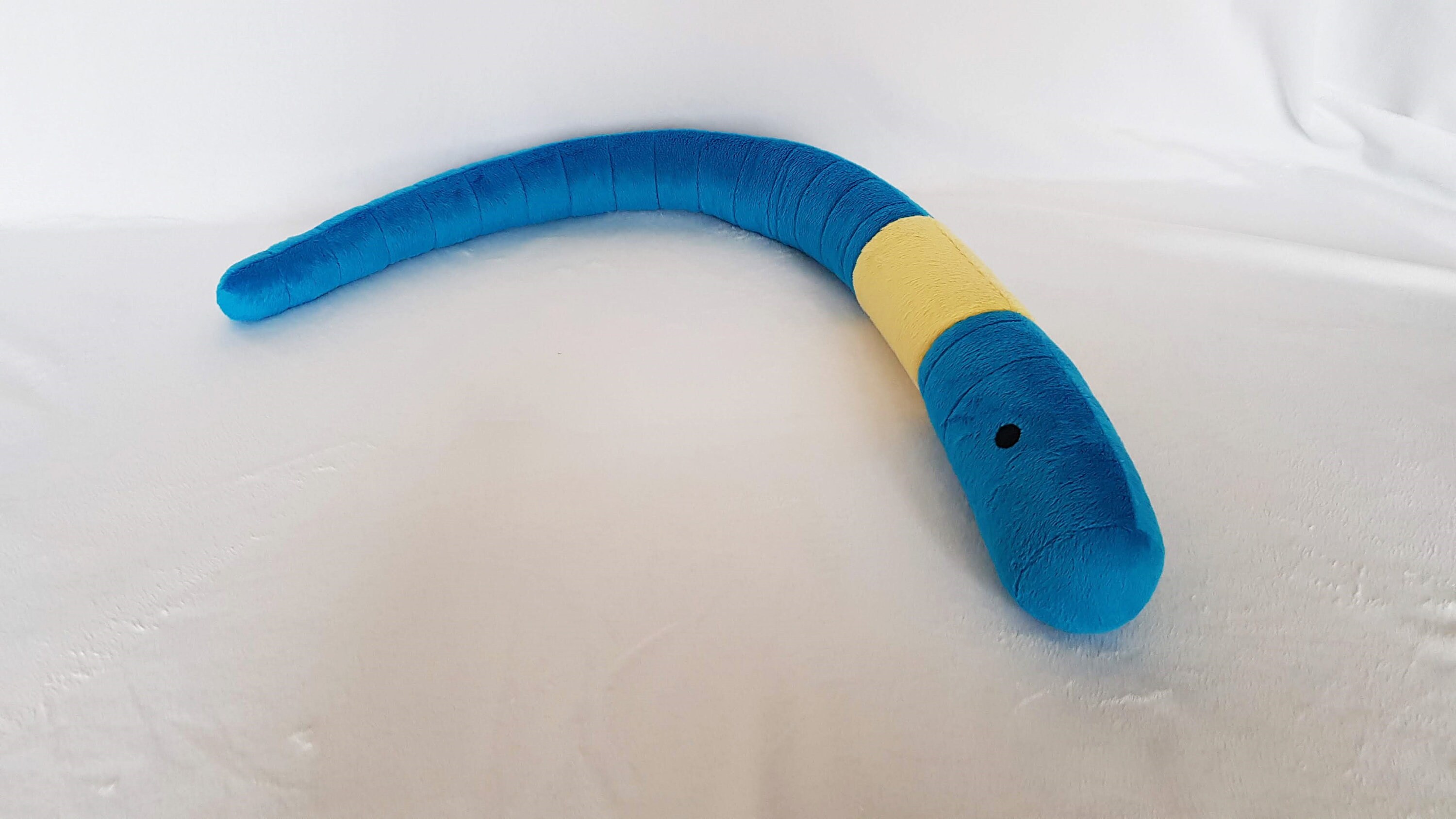 Custom Plush Toy Large Earthworm Toy Made From Drawing | Etsy UK