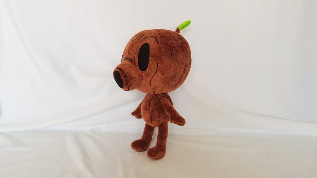 Woodman Plush Toy Inspired by Wood Man From Hilda, Custom Plush Toy ...