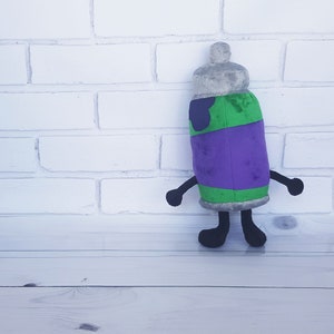 Custom Plush Toy Just Like Spraypaint From Burner Object Show Incpired ...