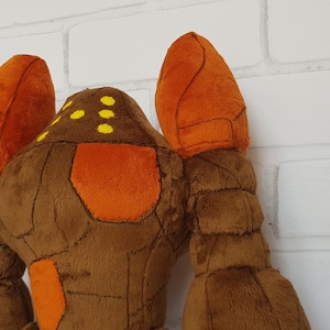 Custom Plush Toy From Drawing, Soft Toy Inspired by Regirock, Made to ...