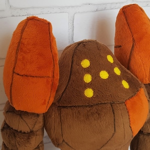 Custom Plush Toy From Drawing, Soft Toy Inspired by Regirock, Made to ...
