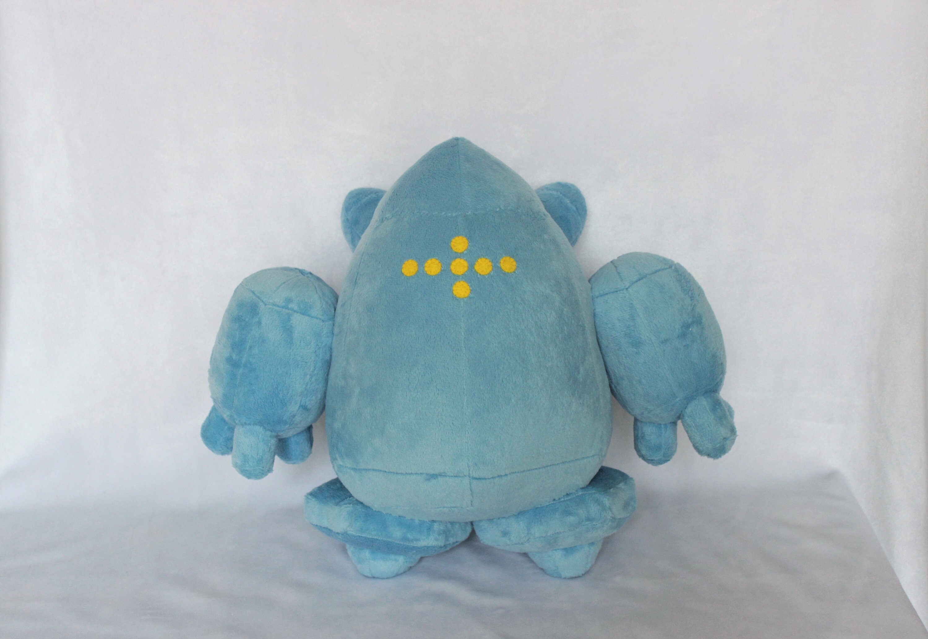 Custom Plush Toy Inspired by Regice MADE TO ORDER Toy Made - Etsy