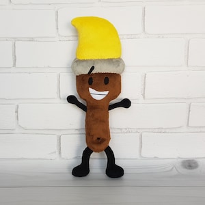 Custom Plush Toy Inspired by Paintbrush From Inanimate Insanity, Toy ...
