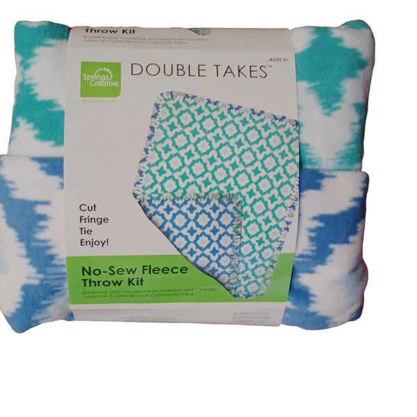 No Sew Fleece Blanket Kits - Etsy