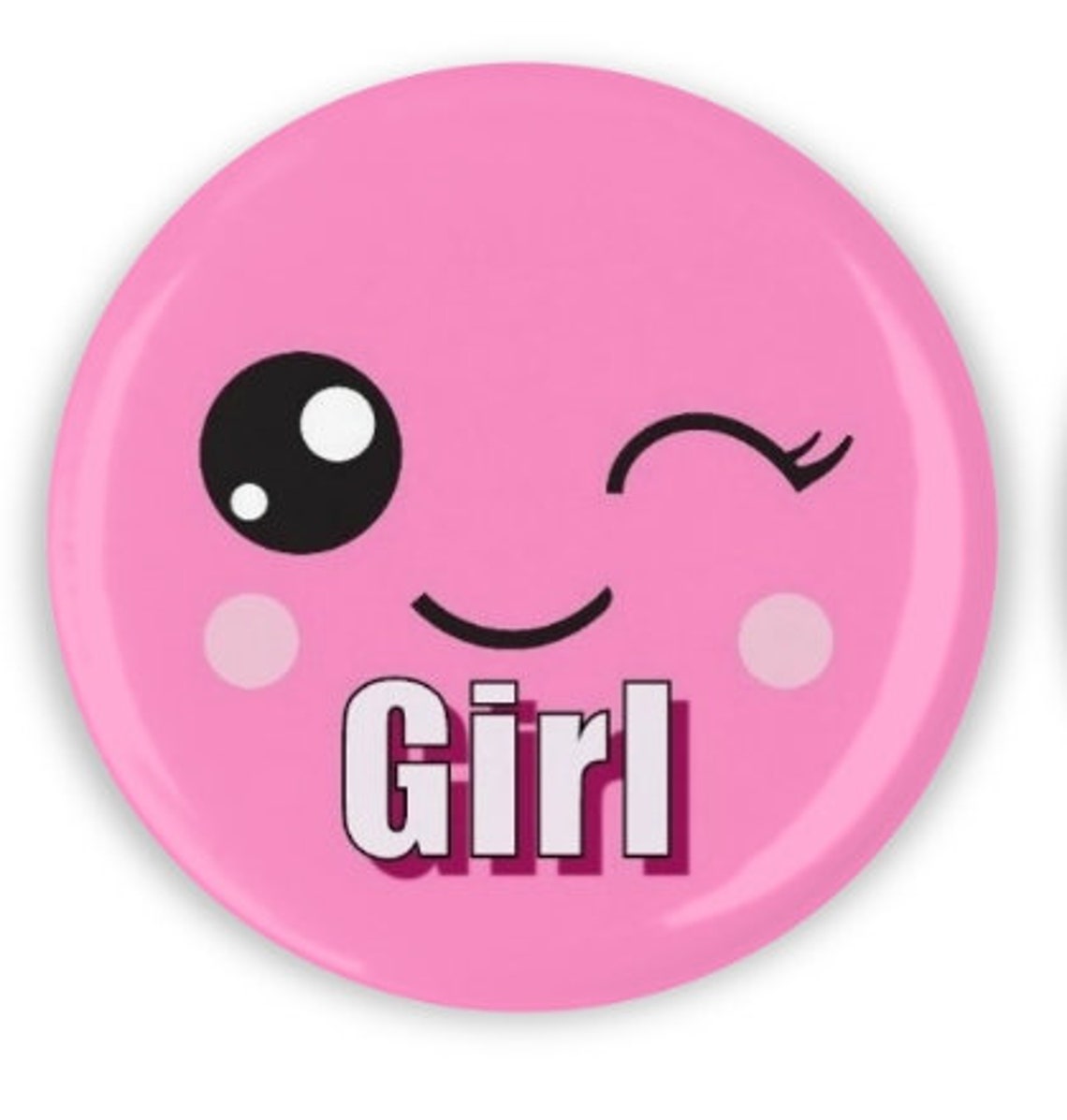Smiley Emoji Gender Reveal Pins Gender Reveal Party Favors Etsy