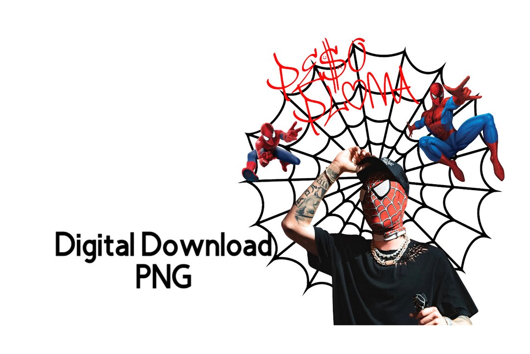 Peso Pluma X Spider PNG Peso Pluma Logo PNG Download Viuda - Etsy Ireland