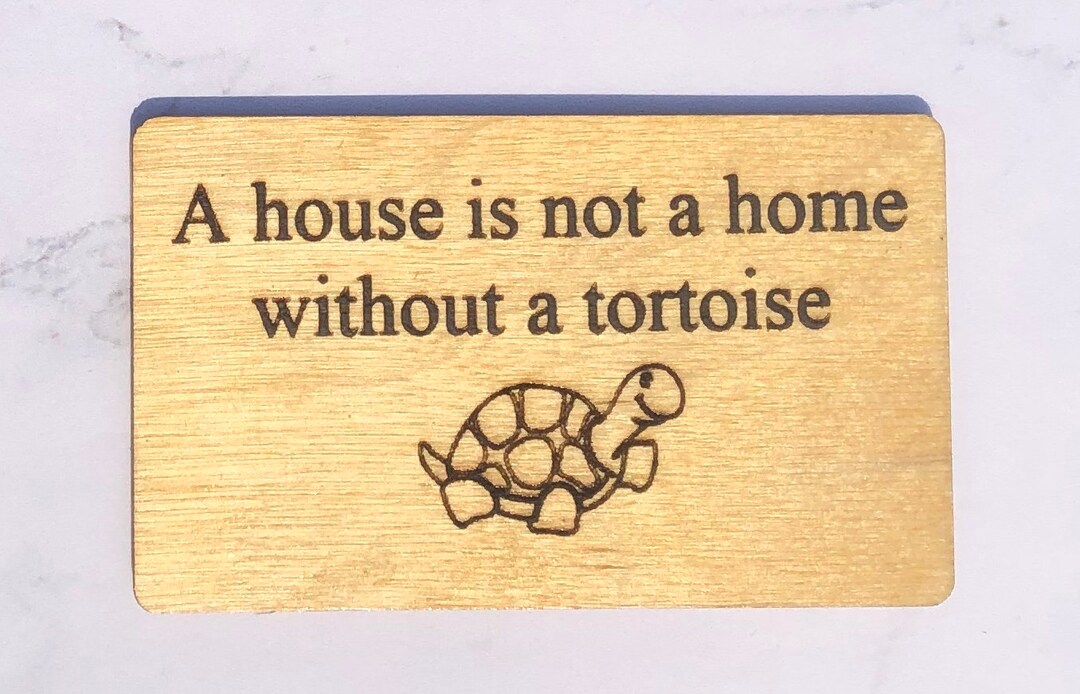 Wooden Engraved Tortoise Pet Fridge Magnet Unique Gift - Etsy