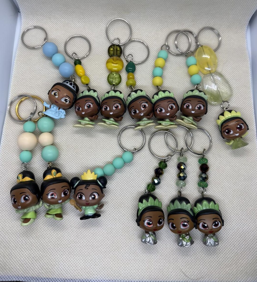 Princess Tiana Doorable Keychains - Etsy