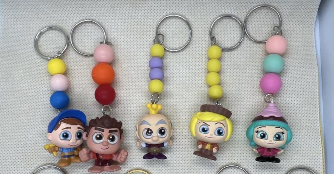 Wreck It Ralph Doorable Keychains - Etsy UK