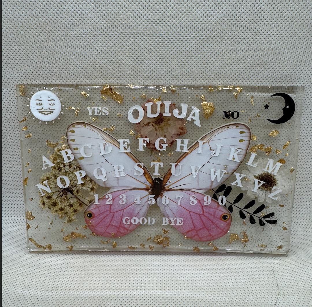 Pink Butterfly Ouija Board - Etsy