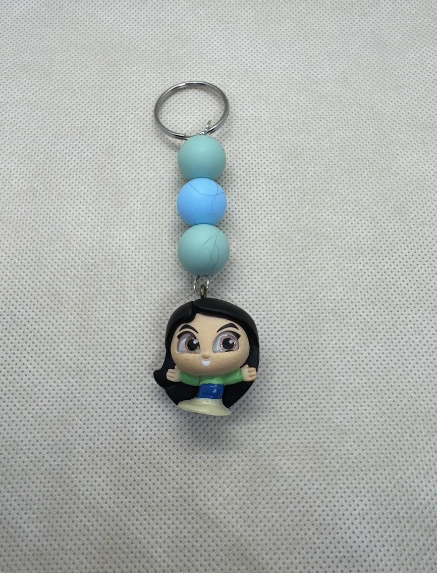 Sleeping Beauty/mulan/marie Doorable Keychains - Etsy