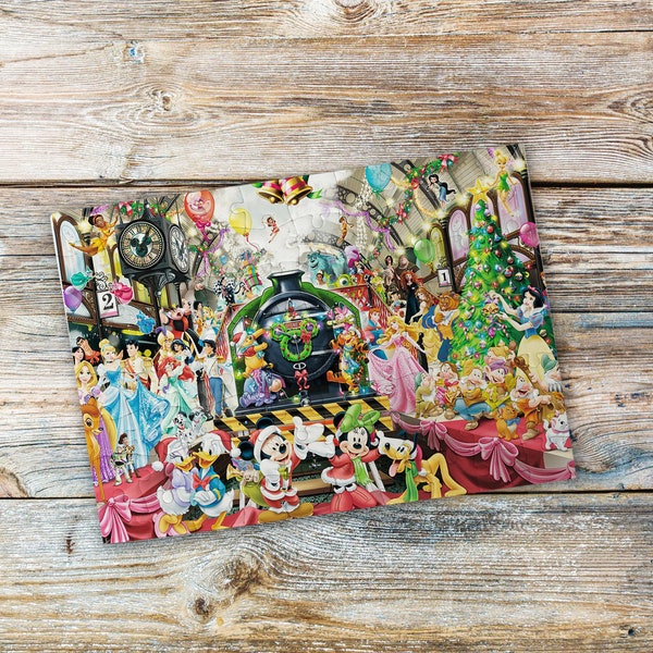 Mickey Mouse Puzzle - Etsy