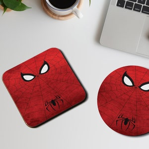 Spiderman Coaster - Etsy