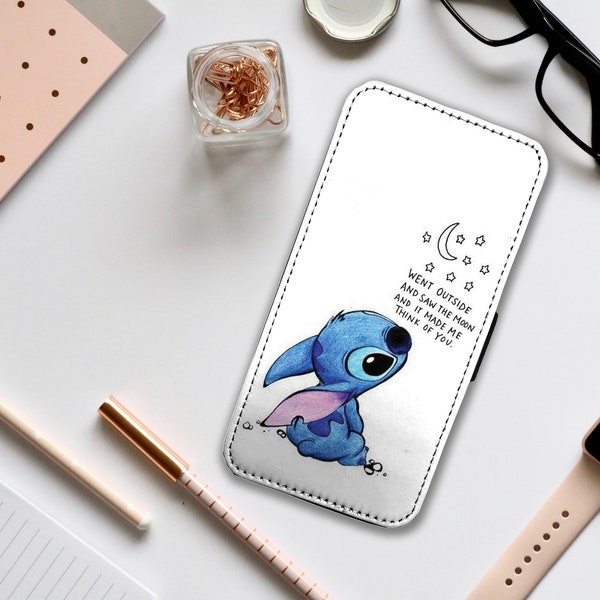 Stitch Flip Phone Case - Etsy