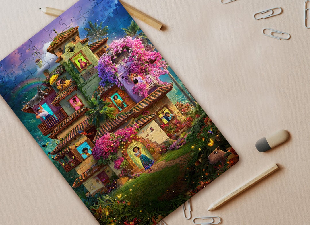 Personalised Jigsaw Puzzles for Kids, Disney Encanto, Lockdown DIY ...