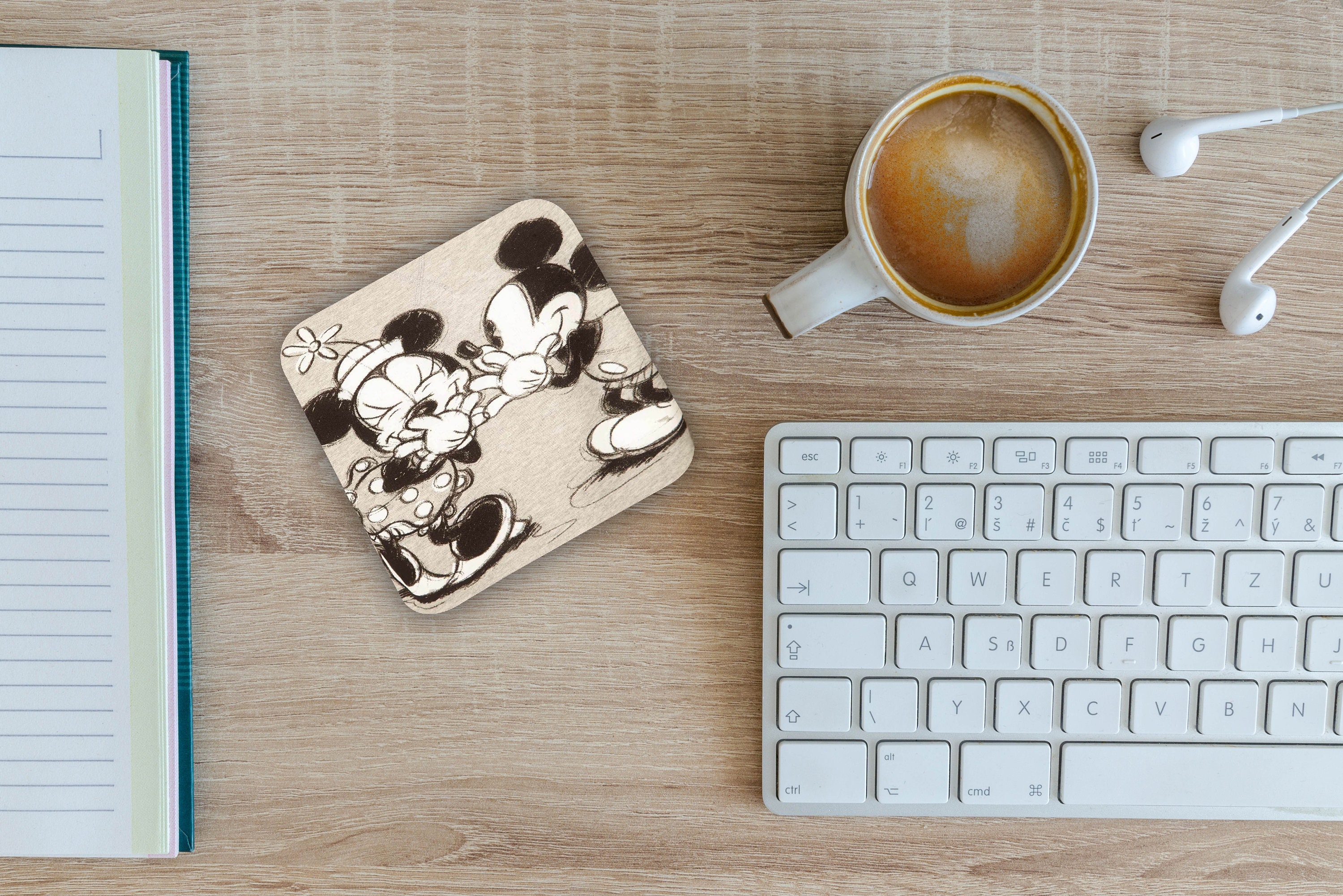 Personalised High Gloss Cup Coasters Square Drink Coaster | Etsy