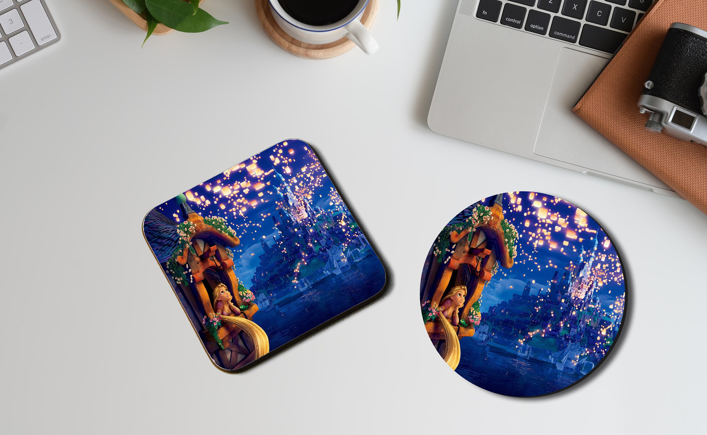 Cup Coasters Personalised High Gloss Square Drink Coaster - Etsy