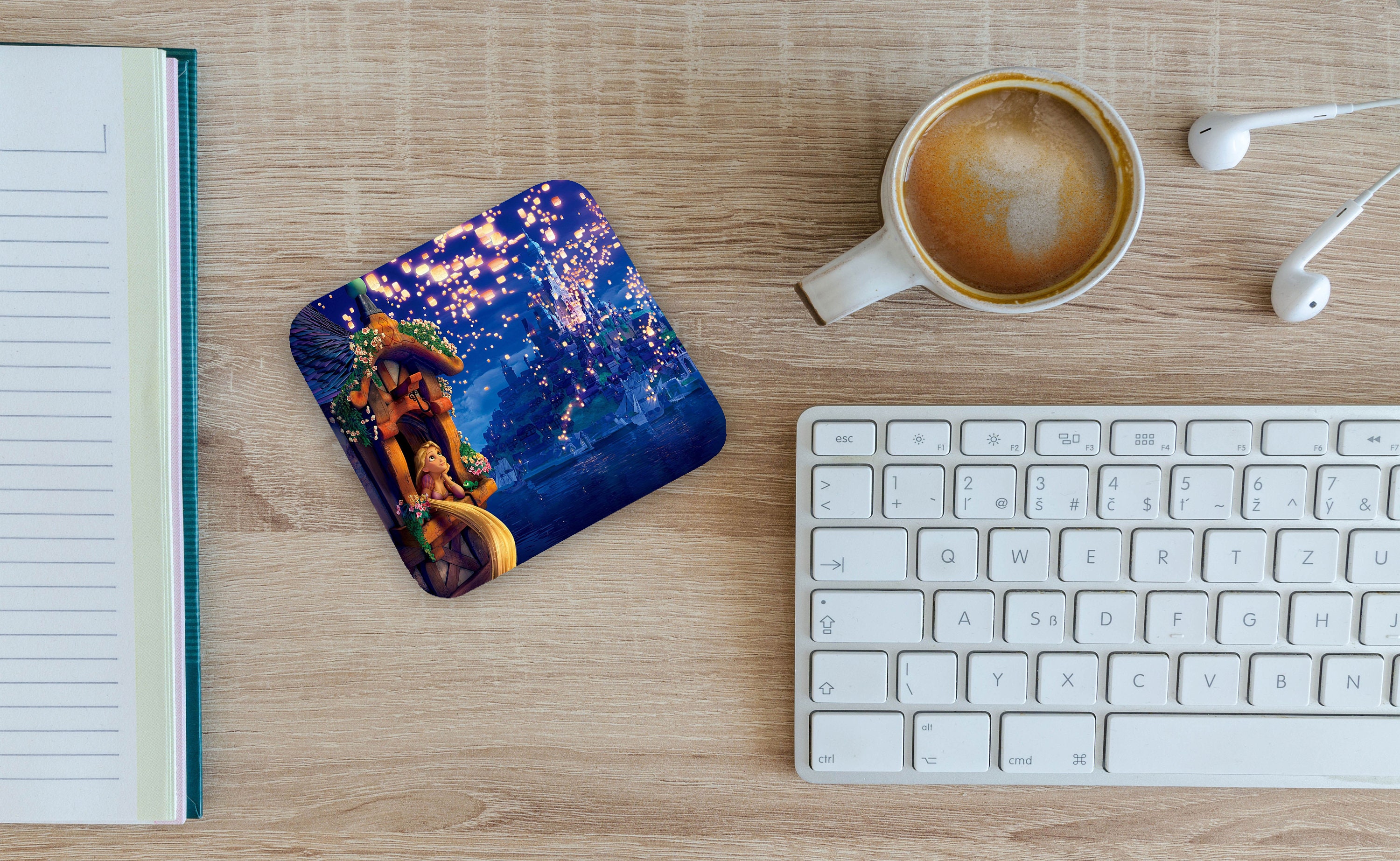 Cup Coasters Personalised High Gloss Square Drink Coaster - Etsy