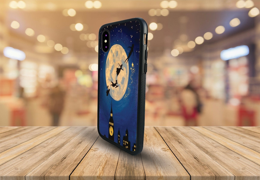 Rubber Phone Case, Personalized Snapback Phone Cover, Disney Peter Pan ...