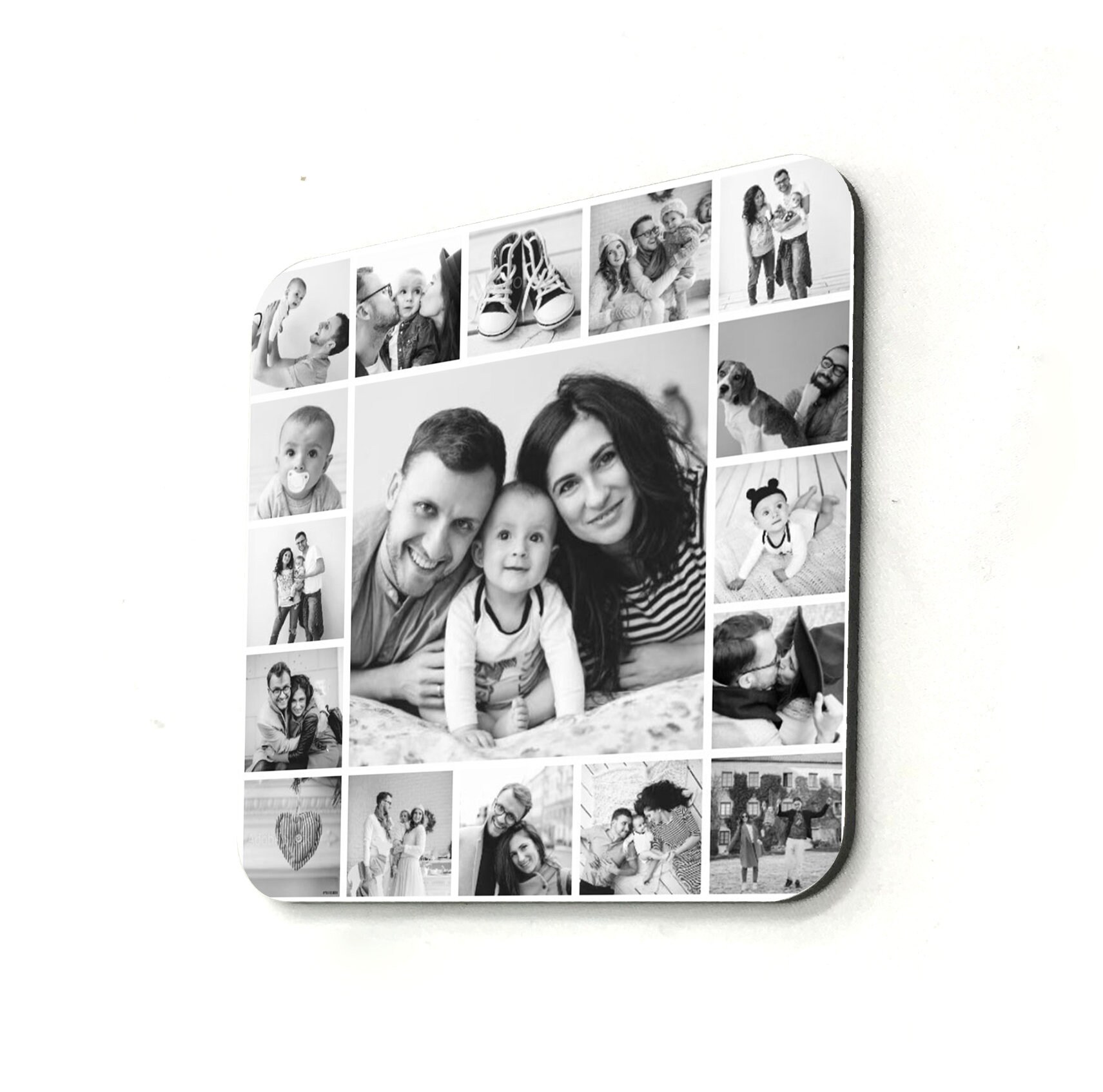 Custom Photo Collage Cup Coasters Personalised High Gloss - Etsy