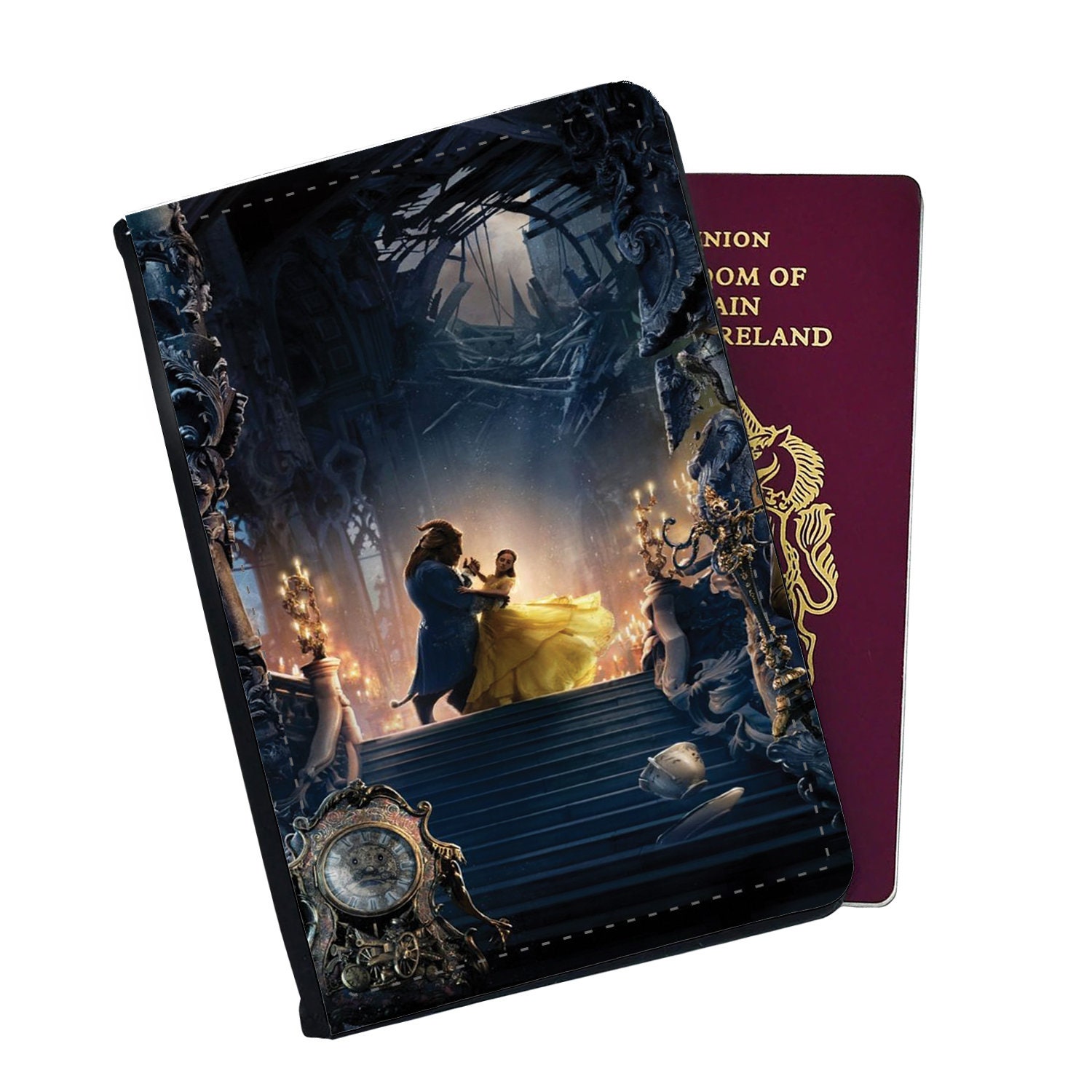Disney Beauty And The Beast Passport Cover Designed & Sold By ...