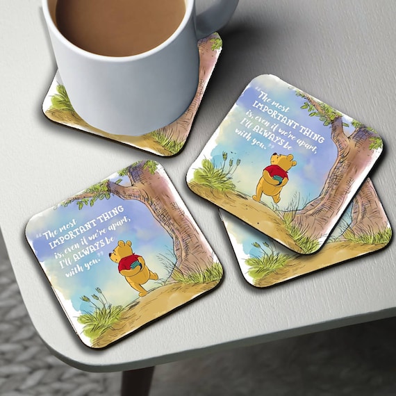 Cup Coasters Personalised High Gloss Square Drink Coaster | Etsy