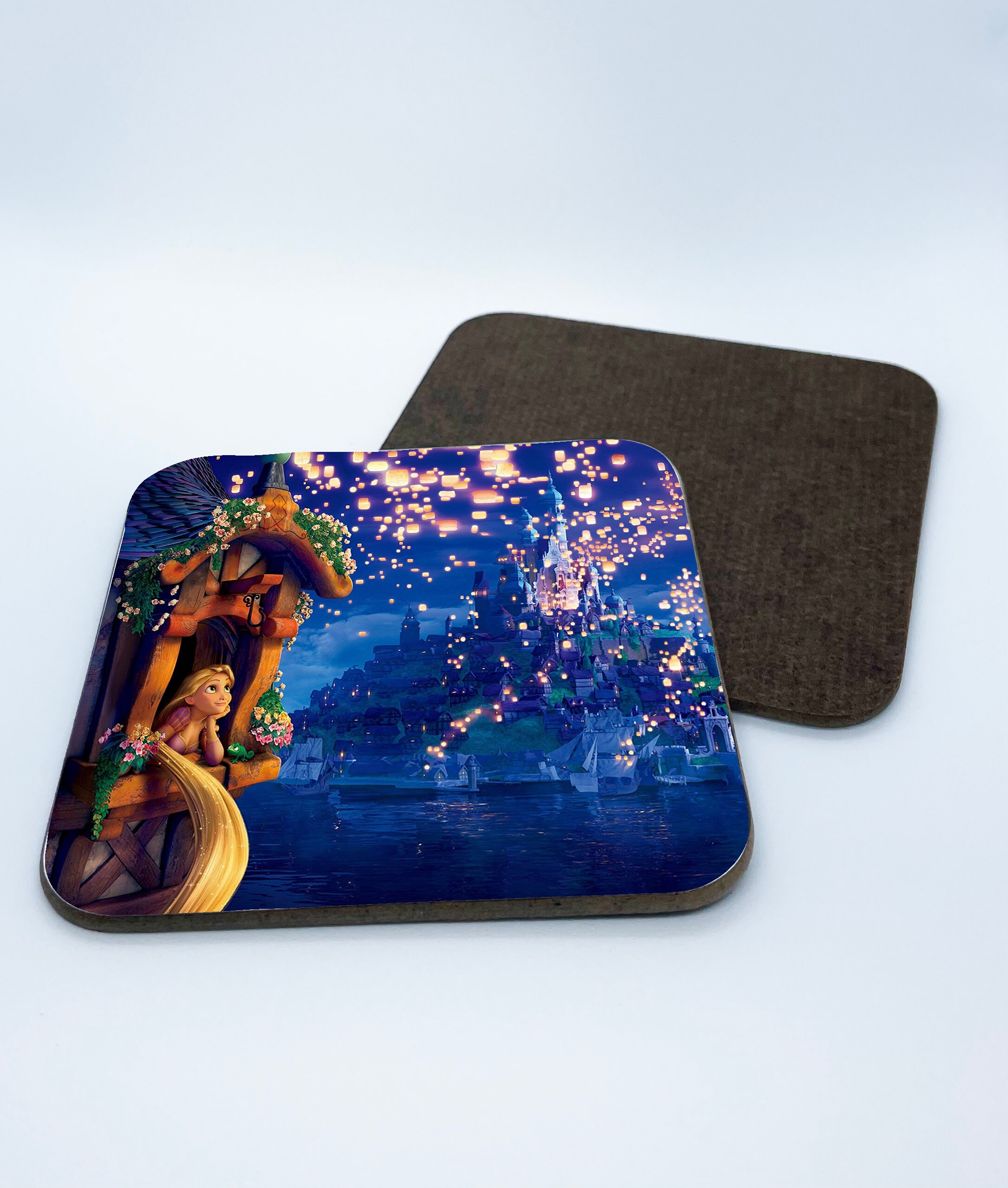 Cup Coasters Personalised High Gloss Square Drink Coaster - Etsy