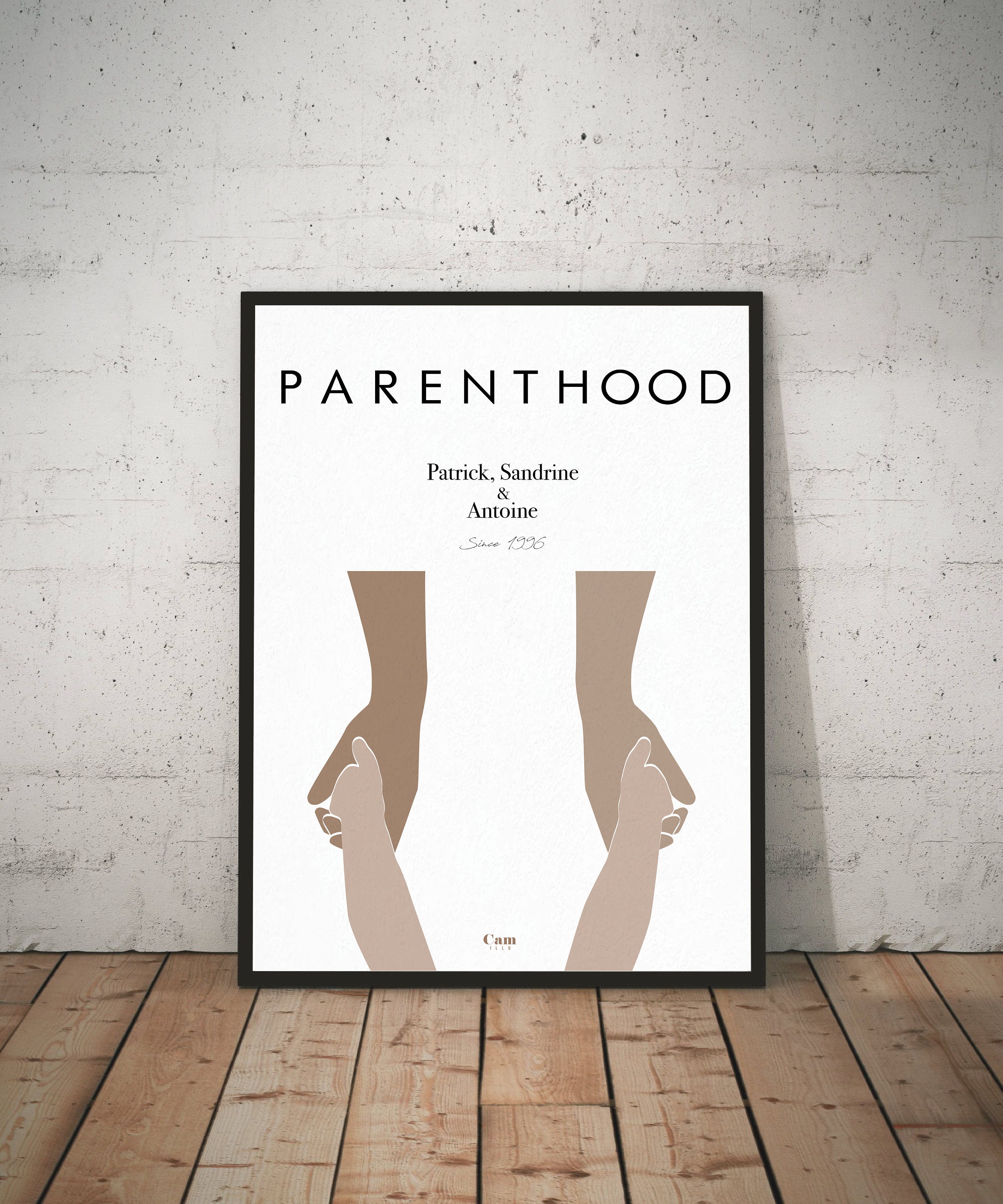 Poster PARENTHOOD Illustration Digital Version - Etsy