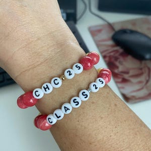 Senior 2025 Bracelet, Graduation Gift, Class of 2025 Gift, Graduation ...