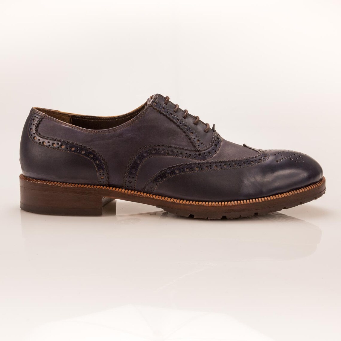 Handmade Oxford Full Brogue Shoes for Men - Etsy