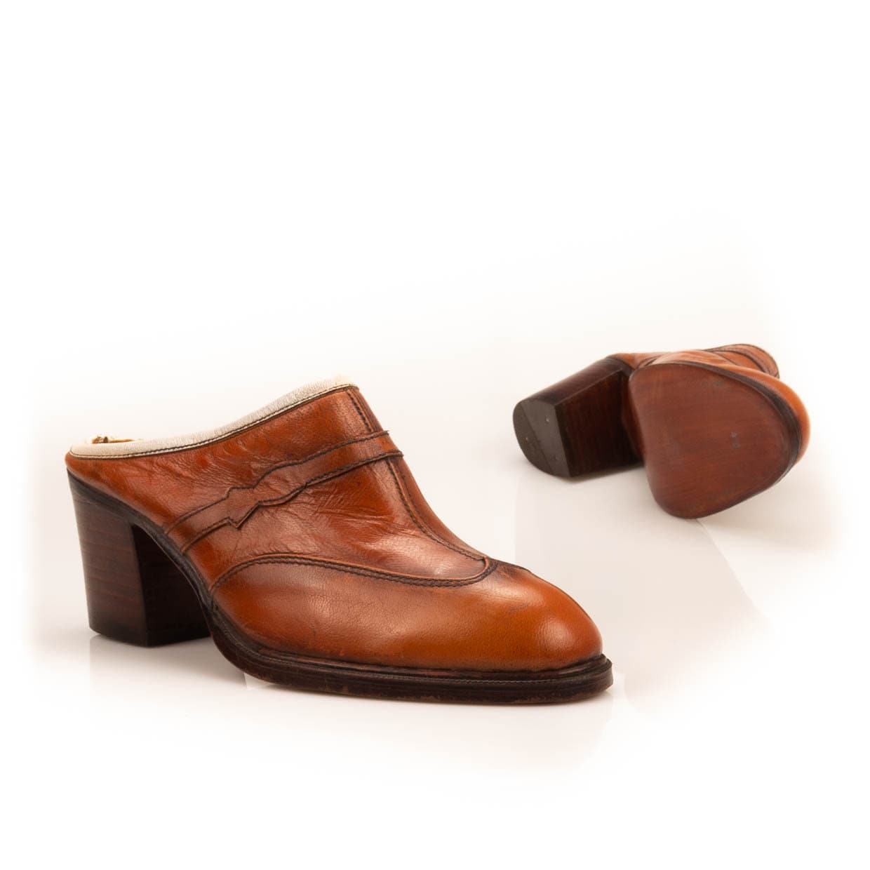 Authentic and Unique 60s Mules - Etsy