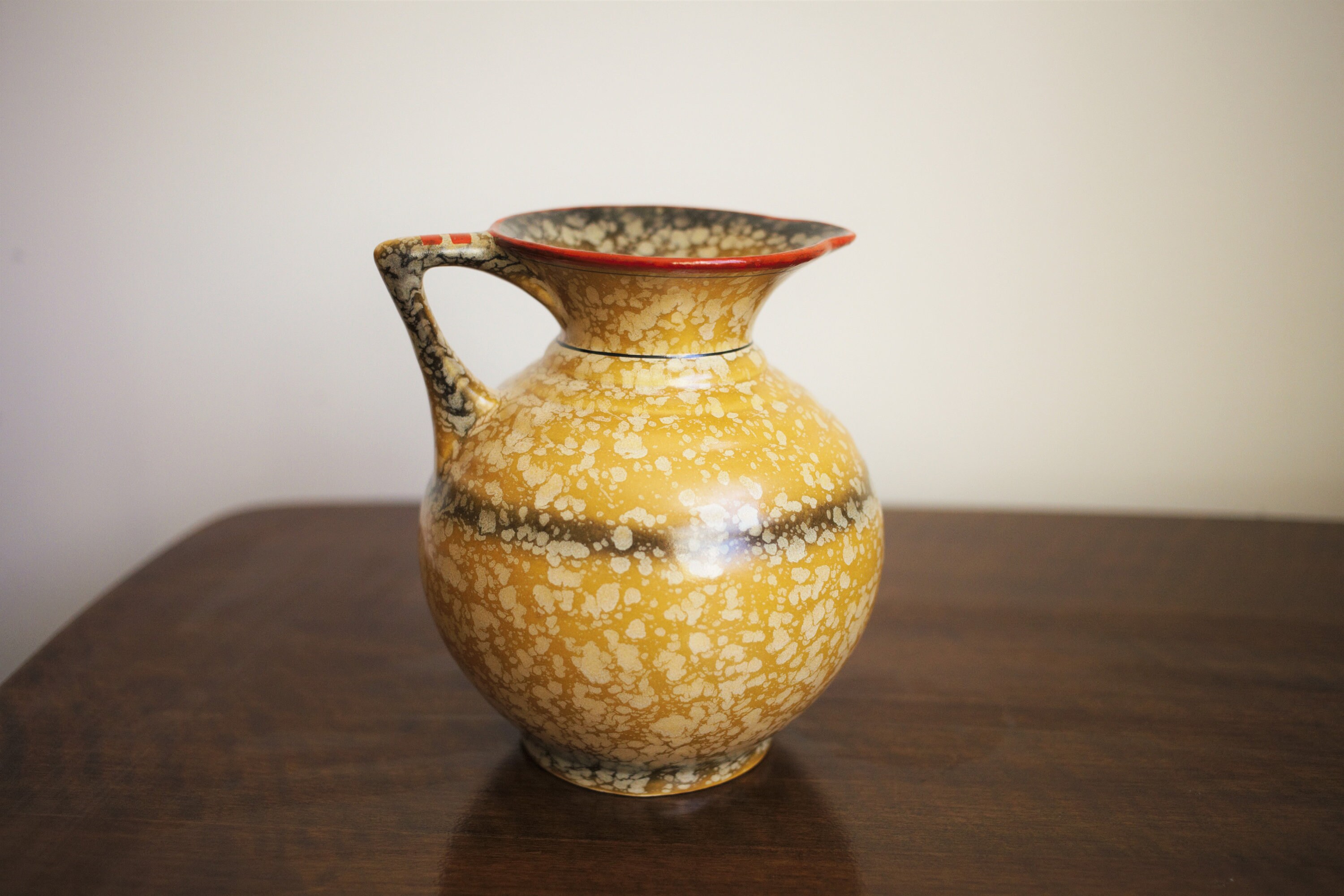 Art Deco Ditmar Urbach Jug // 1930s Czechoslovakia Pitcher - Etsy