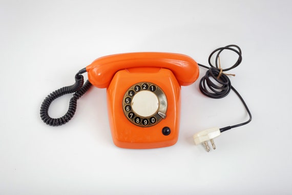 Vintage Original 1973 Dutch Rotary Phone // Type T65 Ericsson | Etsy