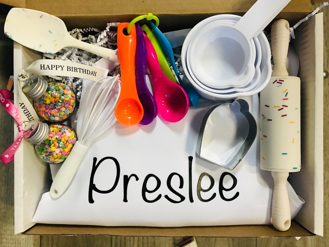 PERSONALIZED Birthday Cookies Decorating Kit Baking - Etsy