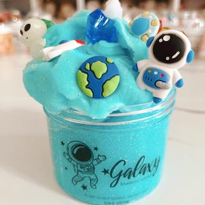 Galaxy Slime, Icee, Slime Time With Preslee, Outer Space, Astronaut - Etsy