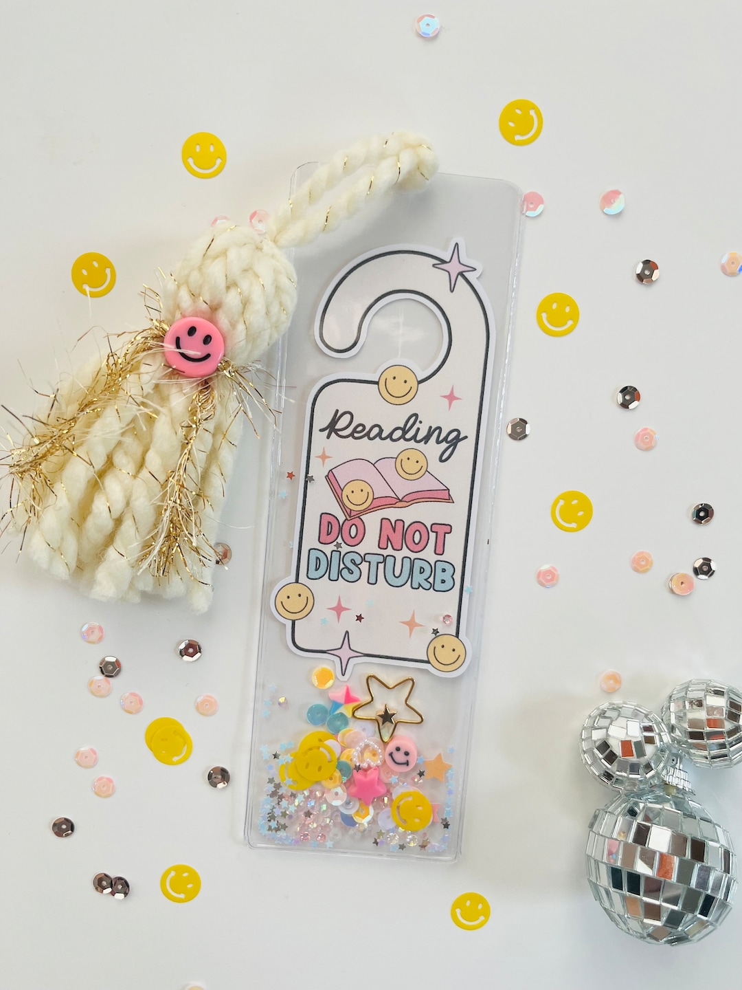 Reading Do Not Disturb Shaker Bookmark, Kids Gifts, Book Accessories ...