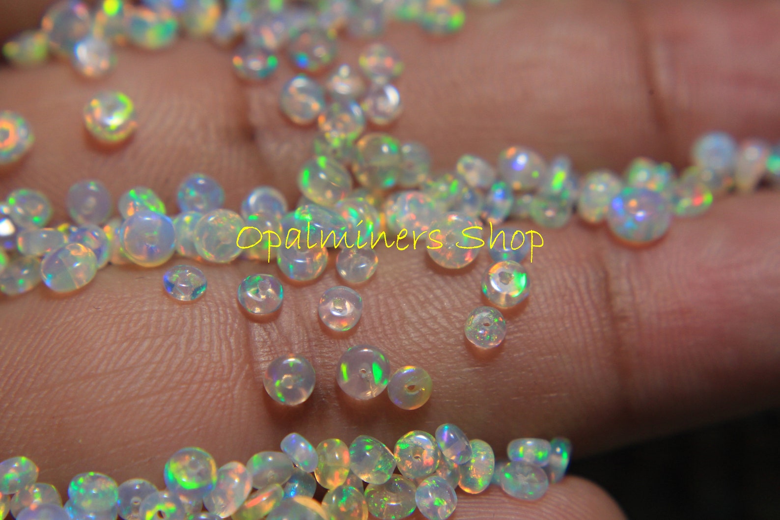 AAA Grade Opal Loose Opal Beads Multi Color Opal Ethiopian - Etsy