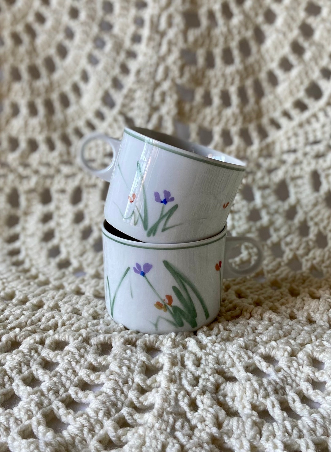 Bob Van Allen for Mikasa - Metro - Sketch Book Mugs, Tea Cups - L9175 ...