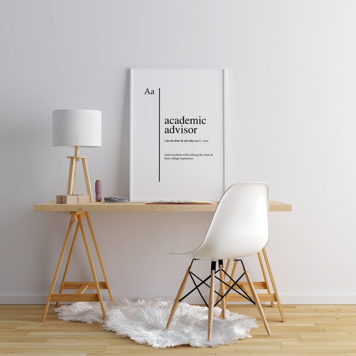 Academic Advisor Definition Print College Coworker Gift - Etsy