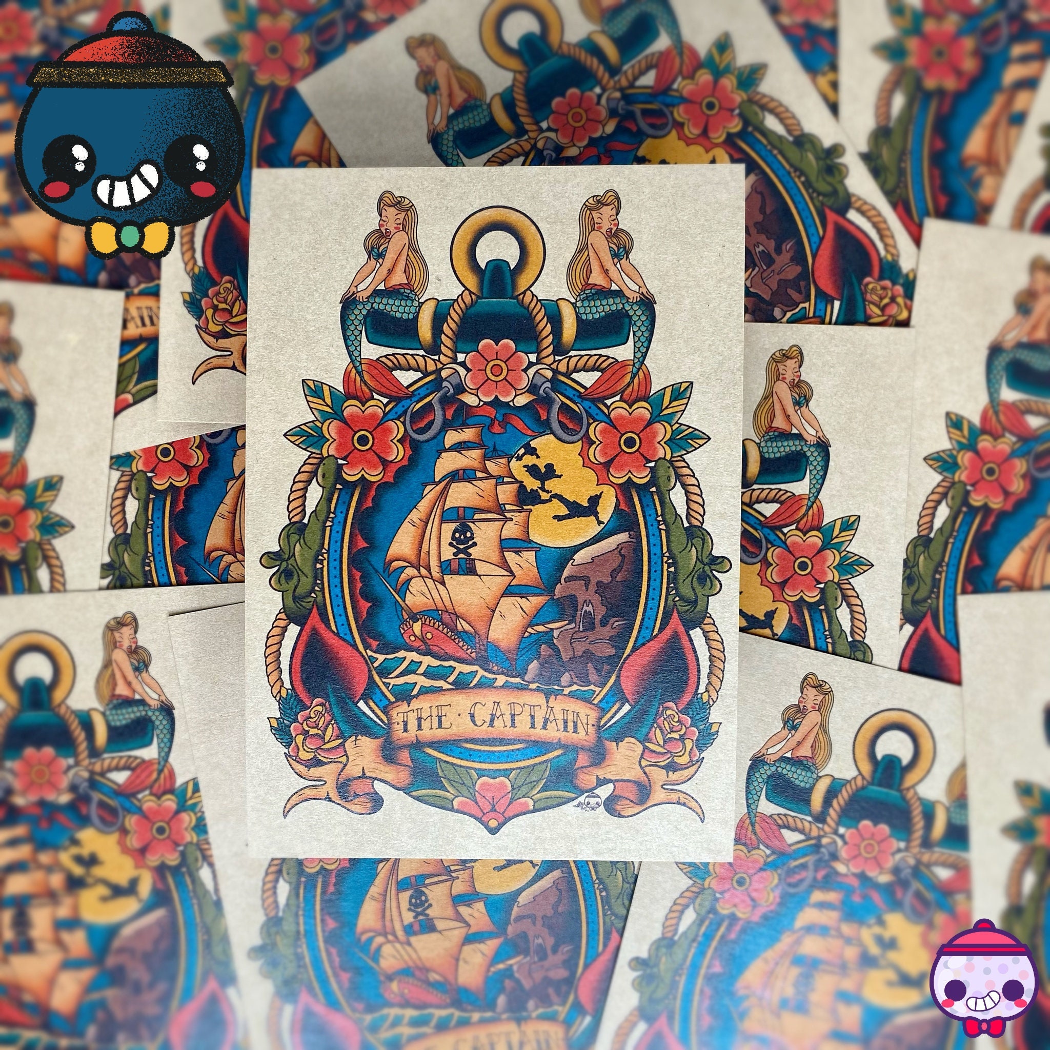 Captain Hooks Hook Tattoo