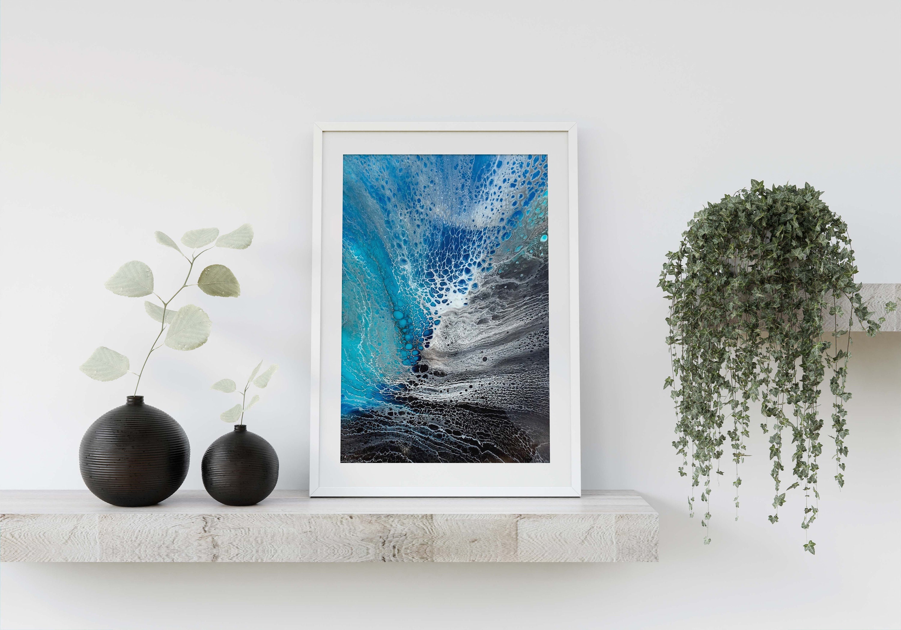 Printable Ocean Art, Resin Print, Ocean Art Prints, Digital Wall Art ...