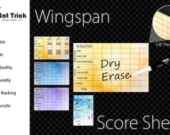 Wingspan Score Sheet - Etsy