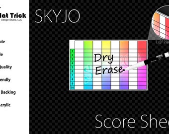 Skyjo Card Game - Etsy