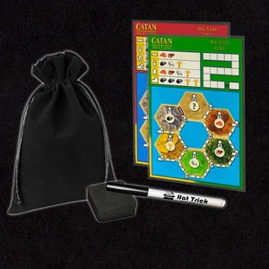 Laminated Catan Dice Score Sheet, Reusable Dry Erase - Etsy