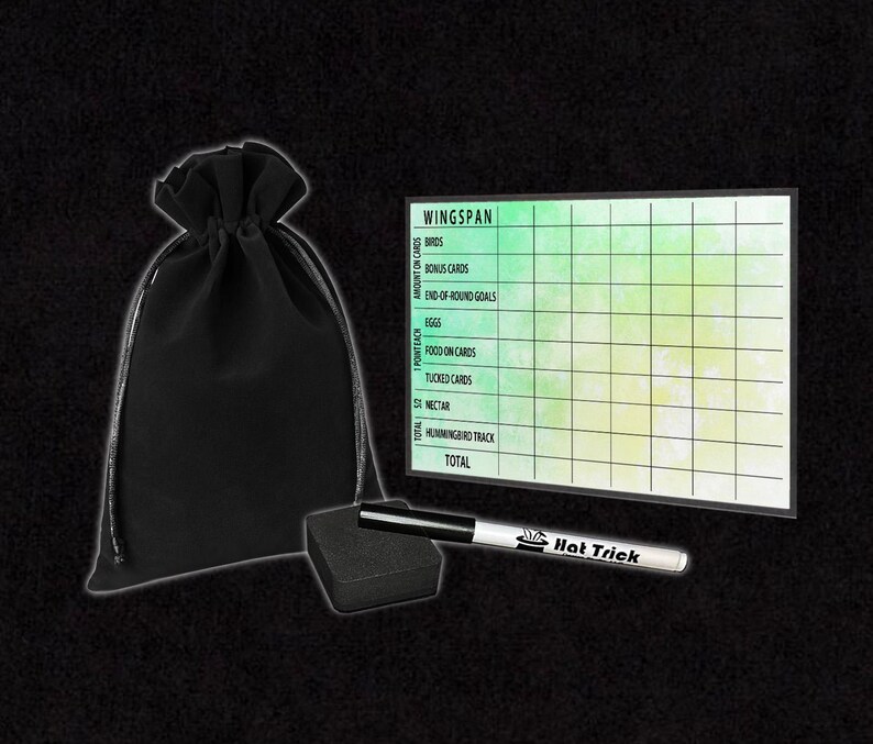 Laminated Wingspan Americas Expansion Score Sheet, Reusable Dry Erase ...