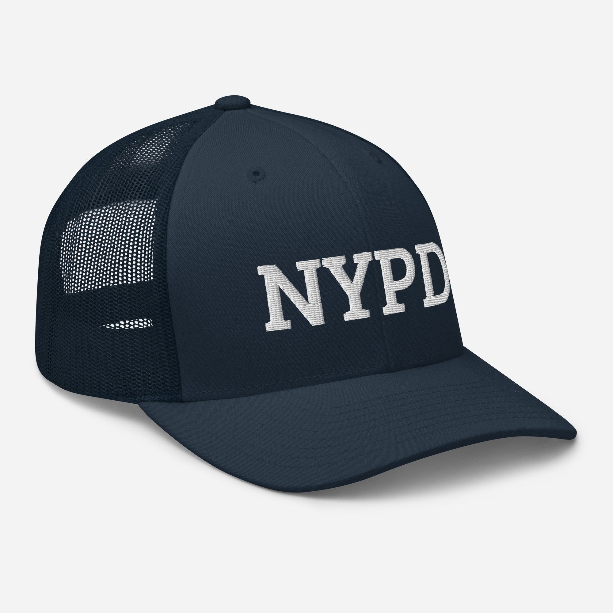 NYPD Trucker Cap, New York City Police Department Hat - Etsy
